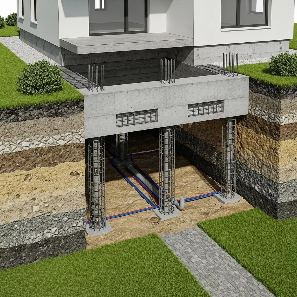 Kết cấu móng cọc cho nhà 2 tầng nên áp dụng khi nào?